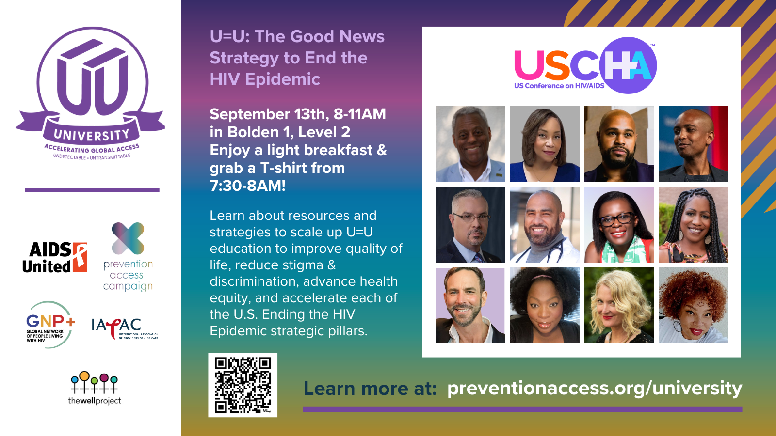 Where to find AIDS United at USCHA 2024 - AIDS United